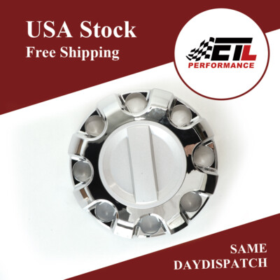 For 2017-2022 Ford F-350 Dually 4x4 front hub center Wheel Cover Cap ...