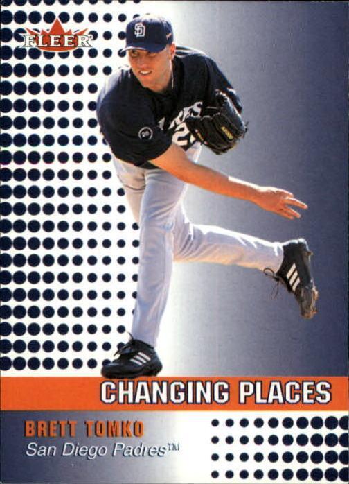 2002 Fleer - Changing Places Brett Tomko #478 Gold Back for sale online ...