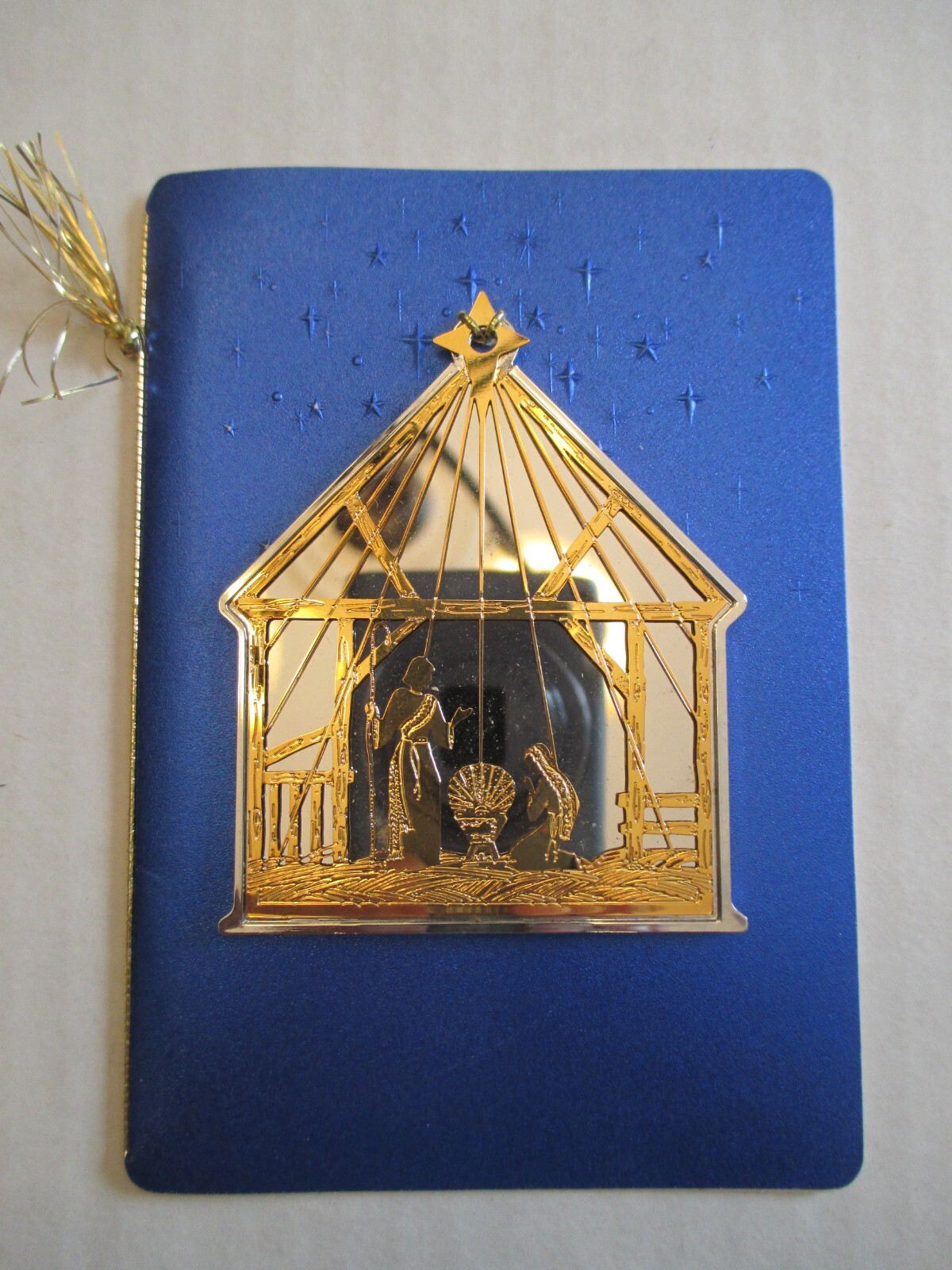 1982 Hallmark Don & Adele Hall Family Employee Christmas Card Ornament ...