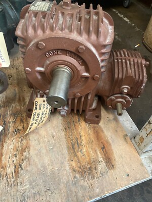 Textron CONE DRIVE SPEED REDUCER Mode UU20-35-A1 Option 08 300:1 Ratio ...