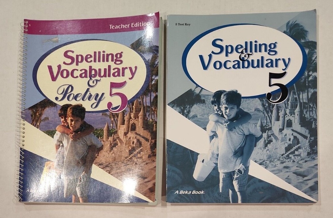 Spelling Vocabulary And Poetry 5 Teacher Edition