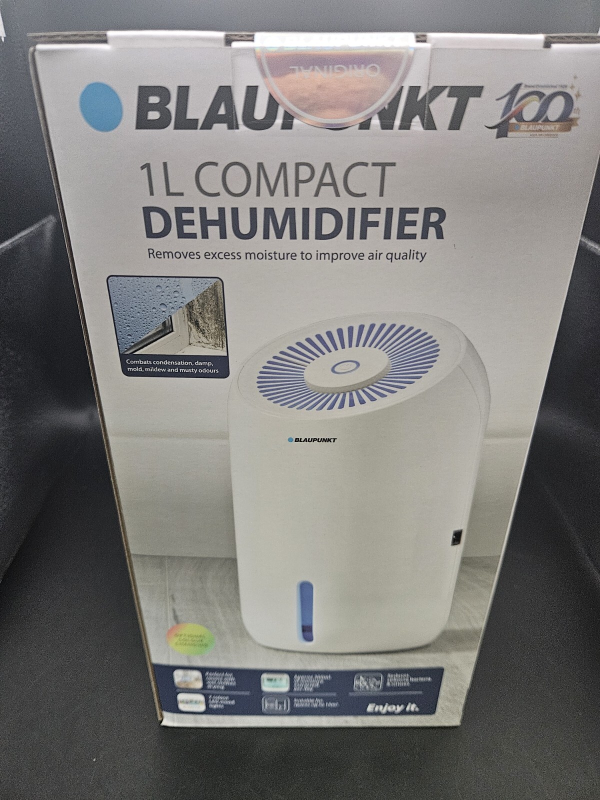 Blaupunkt 800ml 240V Portable Mini Dehumidifier - White for sale online ...