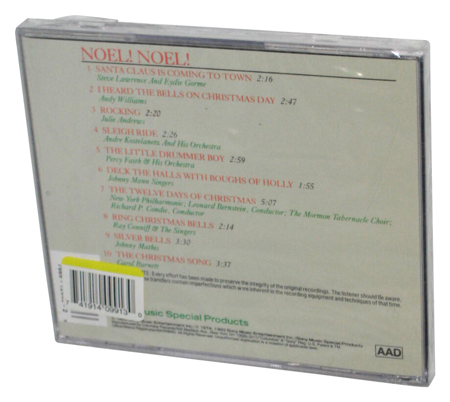 Noel! Noel! (1993) Sony Audio Christmas Holiday Music CD | eBay