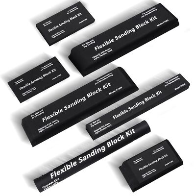 Sanding Block Kit 7PC, Auto Body Sanding Blocks for Automotive Use | eBay