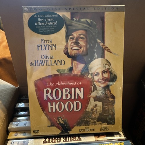 NEW** The Adventures of Robin Hood (DVD, 2-Disc Set, Two-Disc Special ...