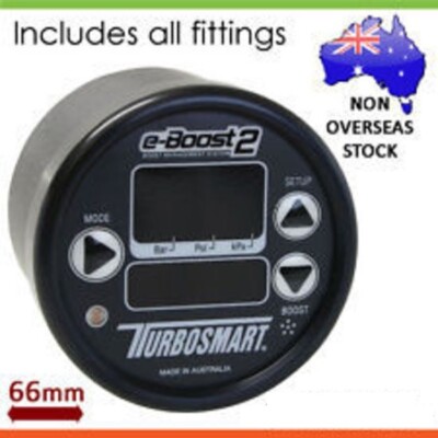 * TURBOSMART * 66mm e-Boost2 eBoost2 Electronic Boost Controller - B/B | eBay Australia
