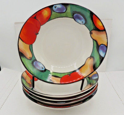 5 Misono Tuscany Oval Coupe Soup Bowls Fruit Sango | eBay