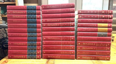 Encyclopedia Britannica 15th Edition 1988 Complete Set 29 Volumes + 6 ...