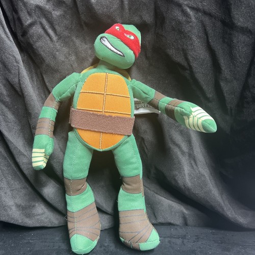 Teenage Mutant Ninja Turtle Plush Toy 10”Red Eye Mask Raphael | eBay