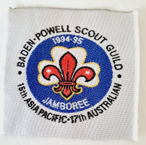 Baden-Powell Scout Guild Jamboree Asia Pacific SouvenirVintage Cloth ...