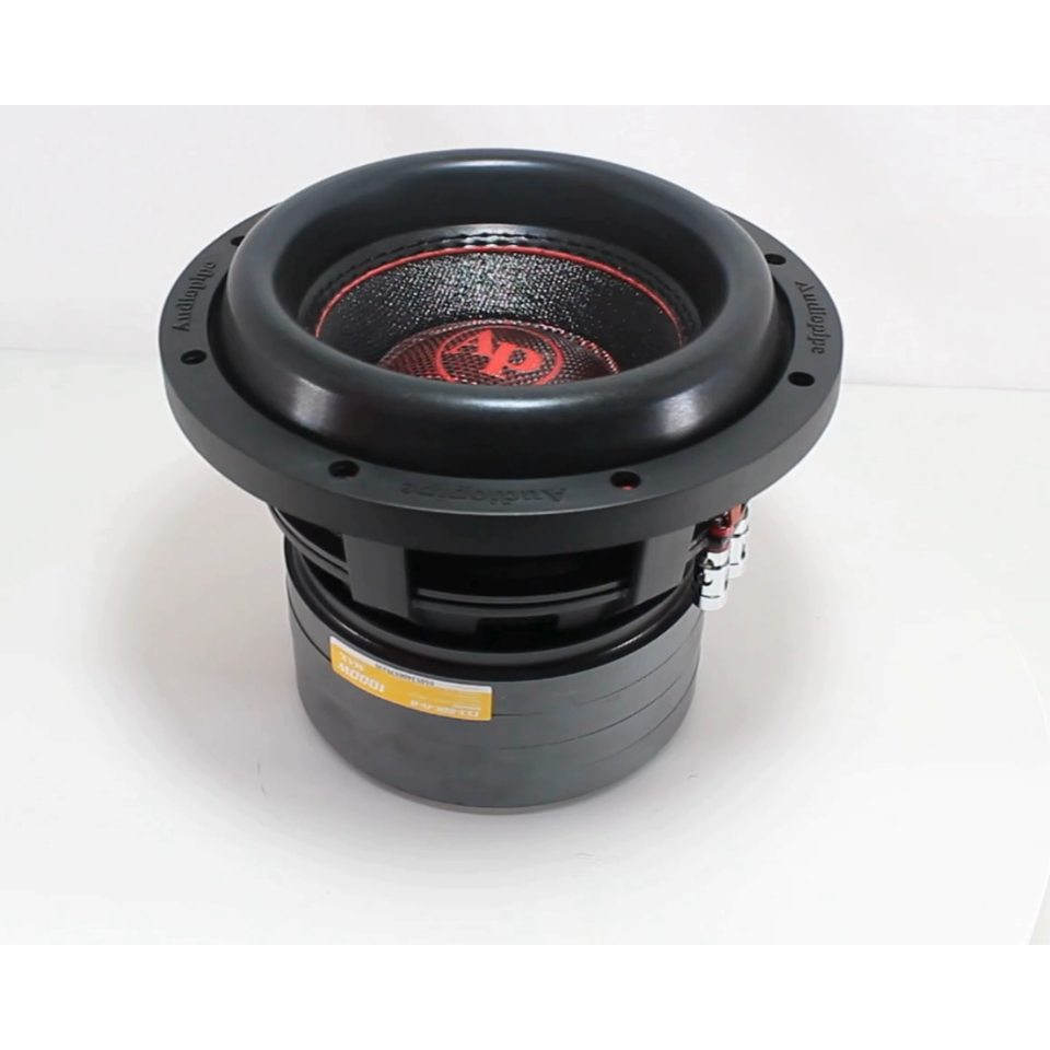 8" 1000W Max Dual 4-Ohm Quad Stack Magnet Subwoofer Audiopipe | eBay