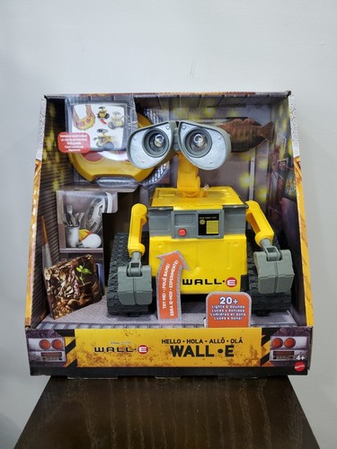 Mattel Disney and Pixar WALL-E RC Robot Toy with 20+ Lights & Sounds ...