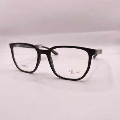 Ray Ban Unisex Large Square Irregular Full Rim Eyeglasses RB7235 Brown ...