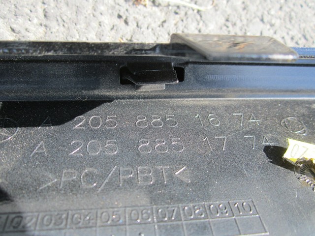 MERCEDES OEM Front Bumper Carbon Fiber Cover. Cls63 AMG 2058851874 for ...