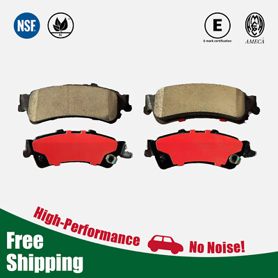 Rear High-Performance Ceramic Brake Pads for Chevrolet Silverado 1500 ...
