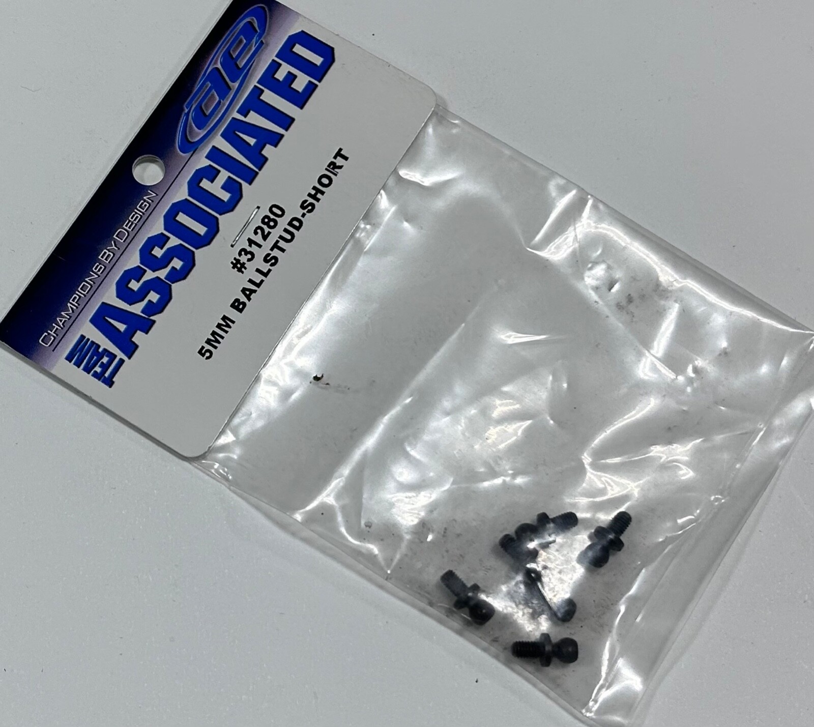 Team Associated ASC 31280 RC Car Part 5mm Ballstuds Short TC5 touring ...