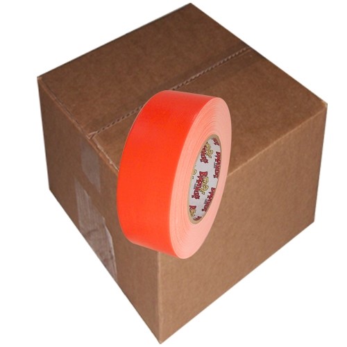Pro Duct 139 Fluorescent Orange Duct Tape 2" x 60 yard Roll (24 Roll ...