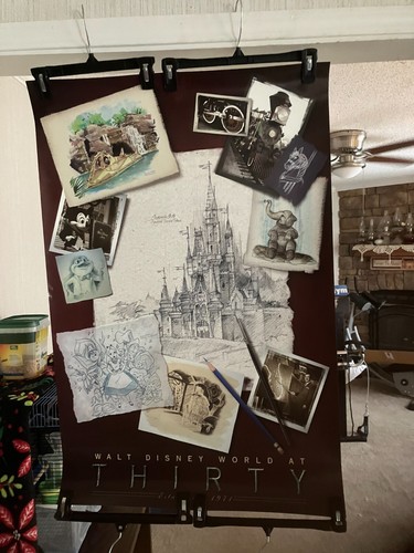 Walt Disney World-30th Anniversary Gallery Poster Print-New in Tube | eBay