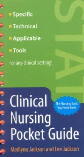 Clinical Nursing Pocket Guide - Spiral-bound By Jackson, Marilynn J ...