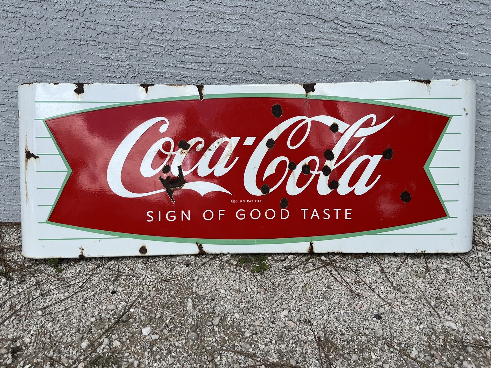 vintage coke sign metal | eBay