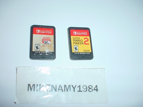 BROKEN - SUPER MARIO 3D ALL STARS & MARIO MAKER 2 both DEFECTIVE ...