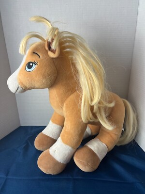 BAB Build A Bear Horse Palomino Light Brown Pony Plush Stuffed Animal ...