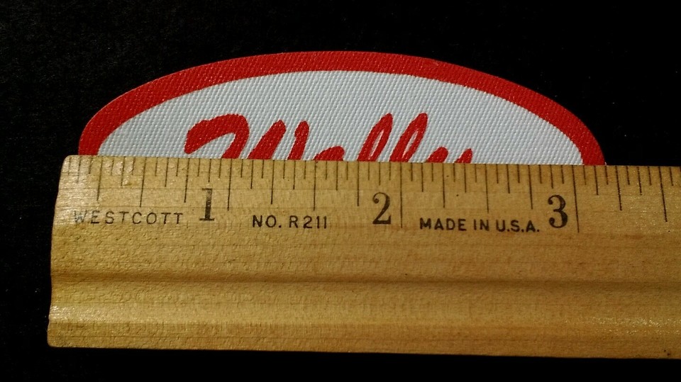 Wally Vintage 1960s Cursive Name Patch Uniform Shirt Iron On RARE VHTF ...