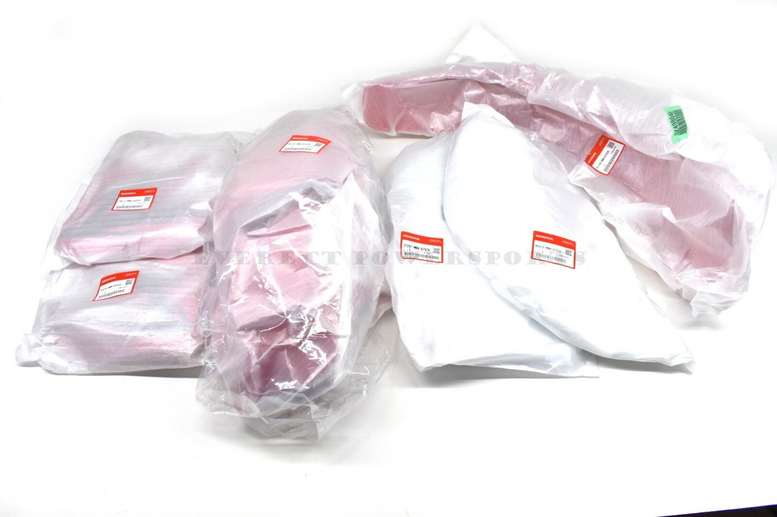 Plastic Body Kit Set XR650R Fenders Panels Shrouds OEM 2007 Honda ...