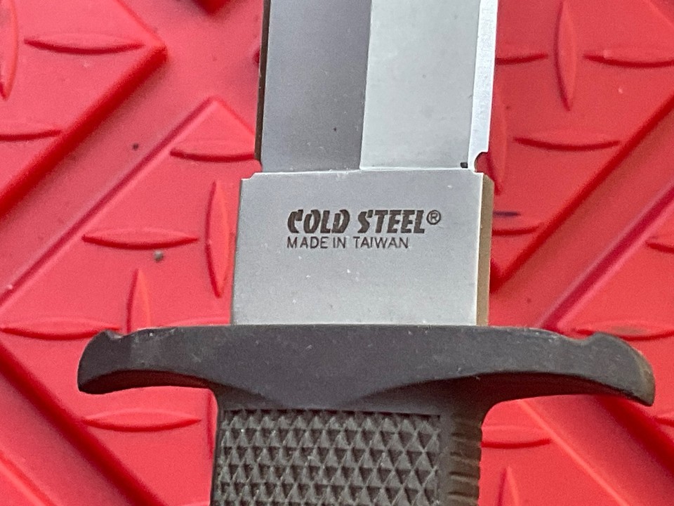 USED Vintage Cold Steel OSS Fighting Combat Knife Taiwan Sheath Factory ...