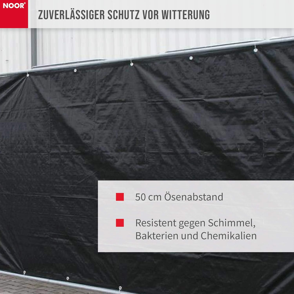 Privacy Shield Incatramata, 1,76 X 3,41 M, Colore: Nero, PP/PE | eBay