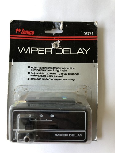 Zemco Wiper Delay Complete DE731 NOS With Paperwork | eBay