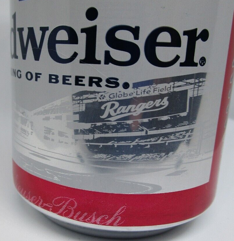 Texas Rangers MLB baseball 2023 World Series Champions Empty Beer Can ...