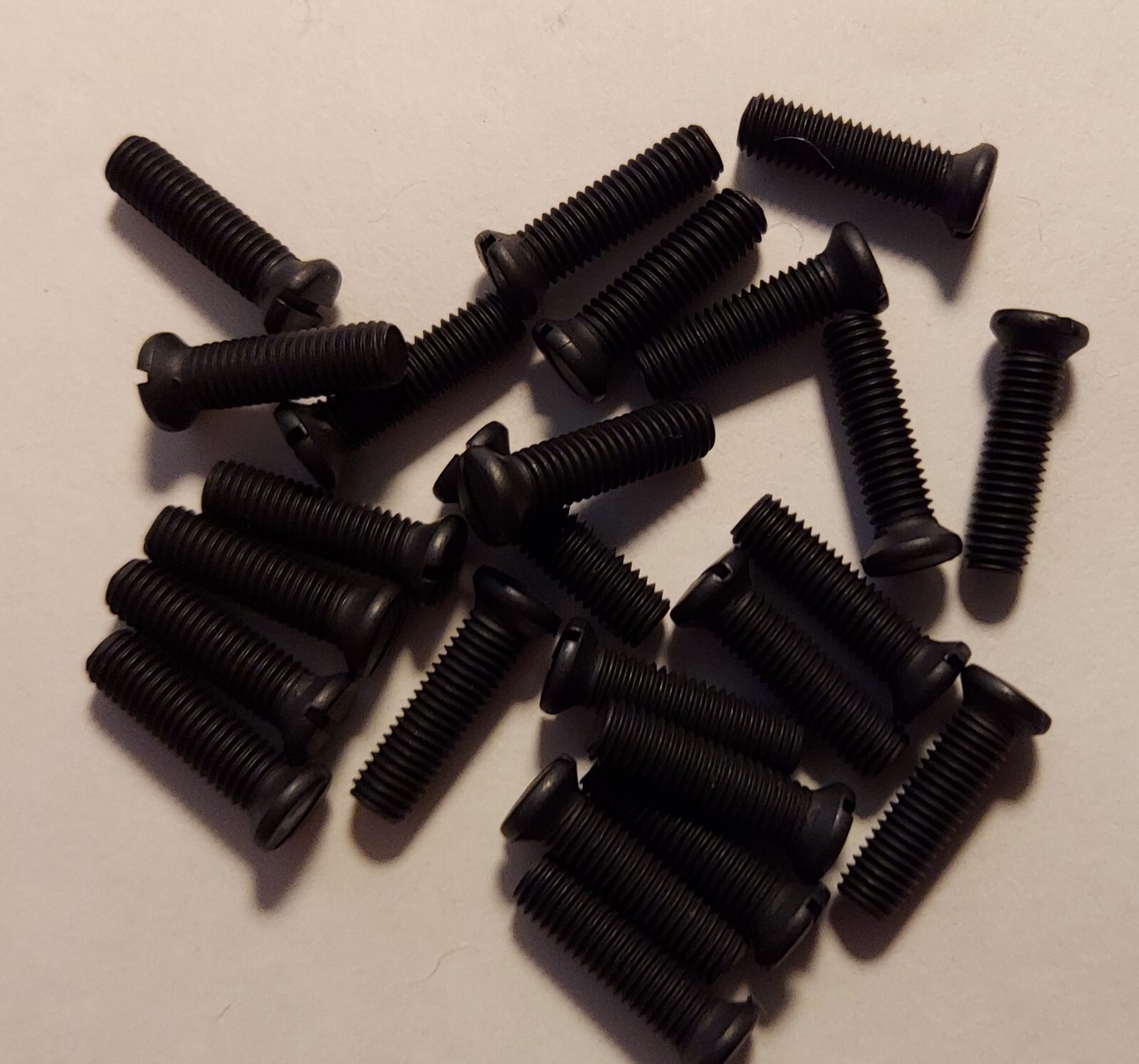 6-48 X 7/16" Blued Slotted Weaver Style Oval Head Gunsmith Screws (24 ...