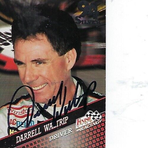 DARRELL WALTRIP SIGNED 1994 FINISH LINE SILVER RACING #129 - NASCAR | eBay