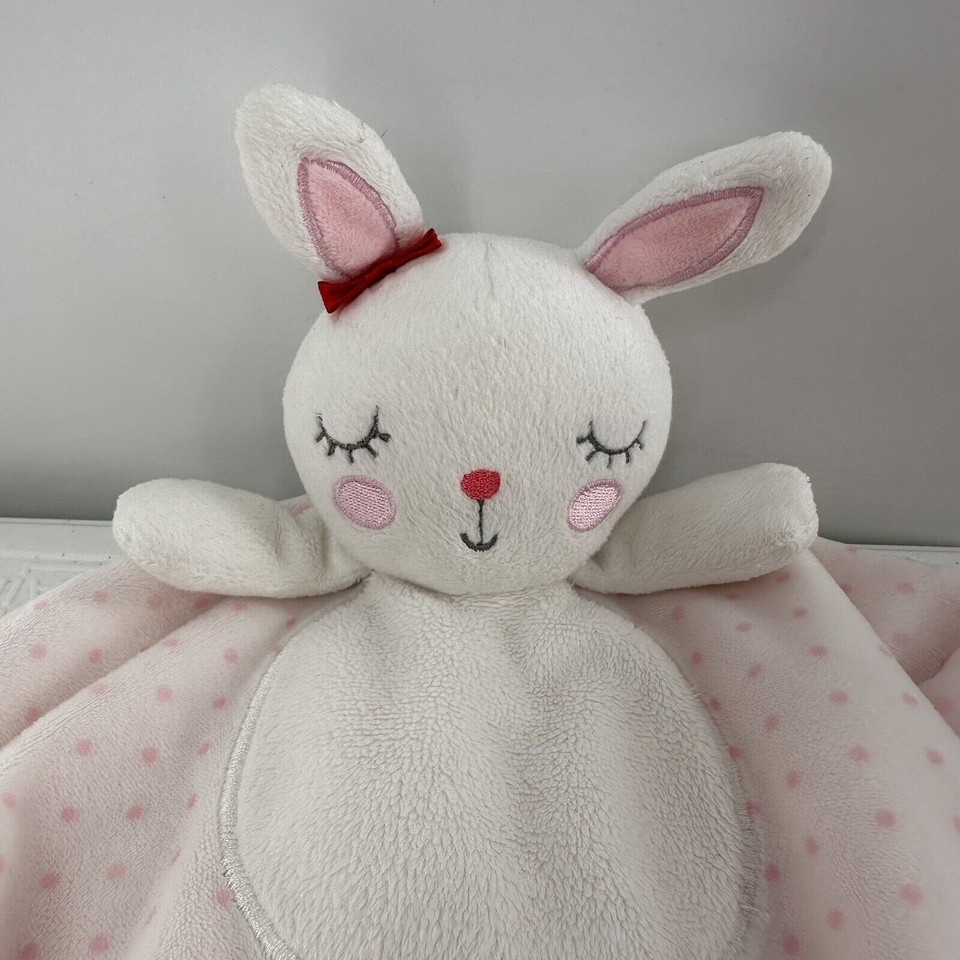 Target Limited Edition Pink Bunny Lovey Security Blanket Baby Girl Gift ...