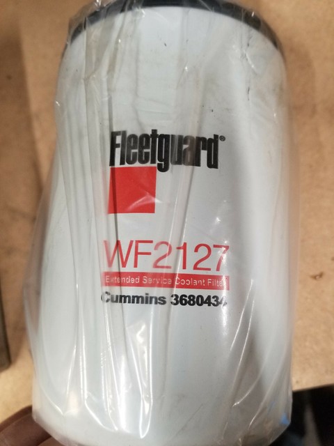 WF2127 FLEETGUARD COOLANT FILTER CUMMINS 3680434 for sale online | eBay