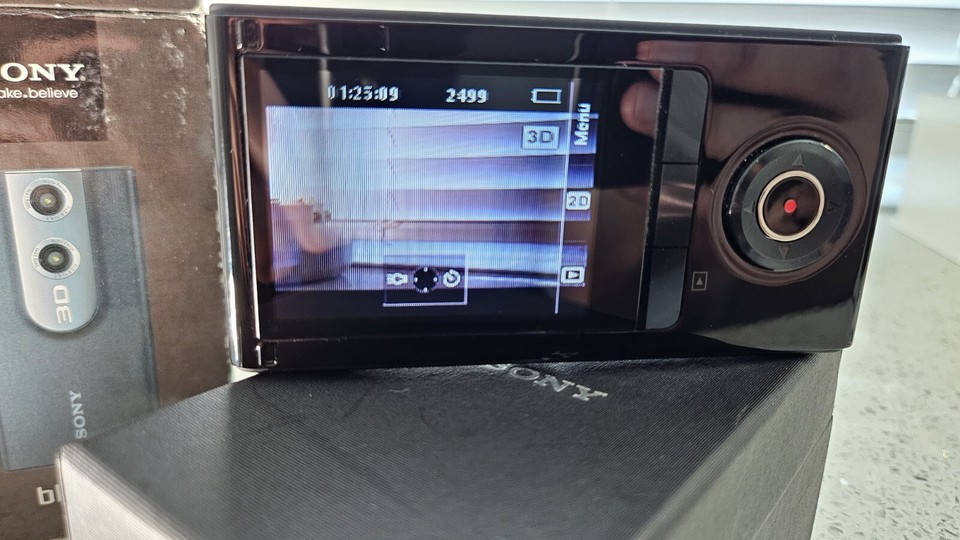 SONY Mobile HD Snap Camera Bloggie 3D MHS-FS3 | eBay