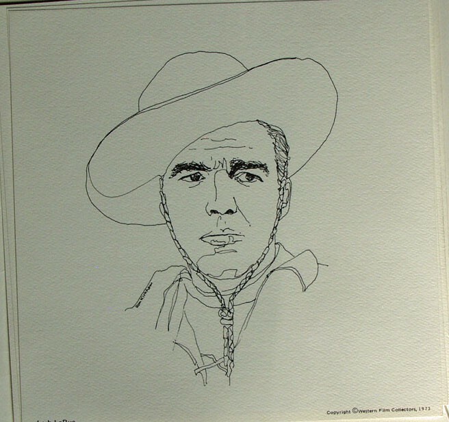 Ron Kirkham Western Film Star Sketch Folio 1973 | eBay