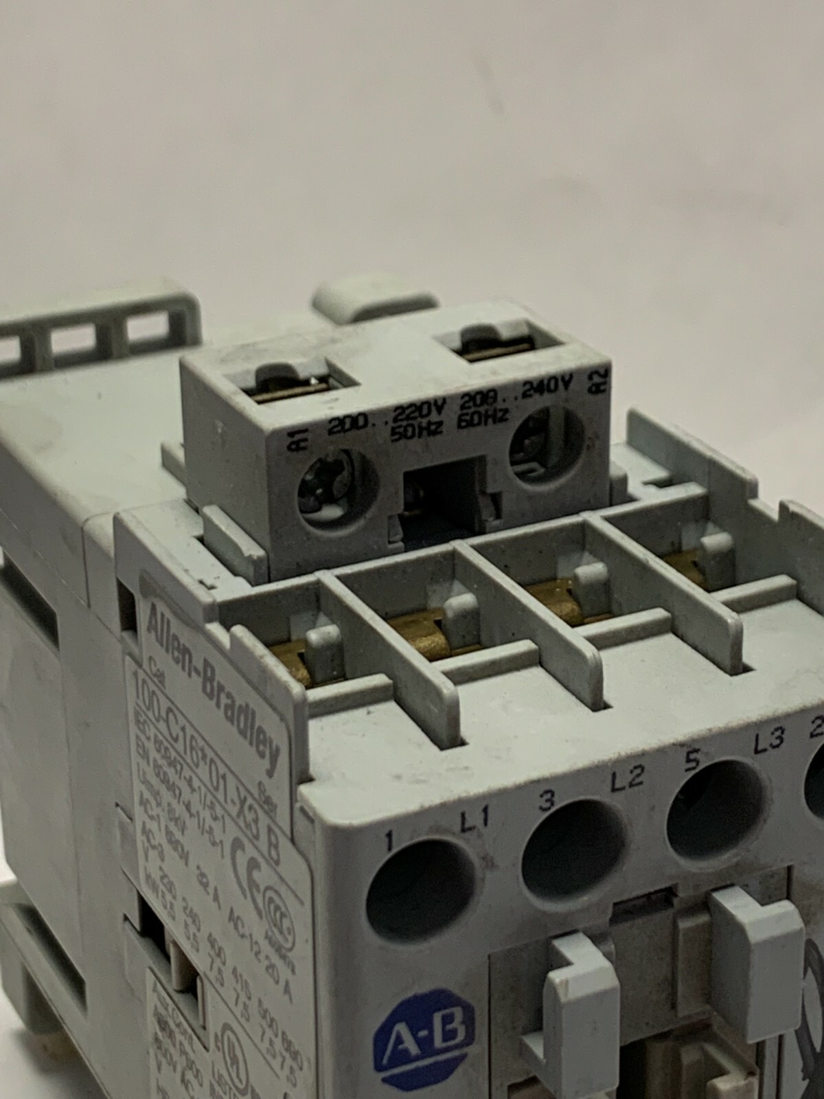 Contactor C16, 220V (100-C16*01-X3 B) Speed Queen P/N: F330177 ...