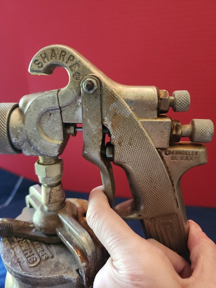Sharpe Model 775 Spray Gun With Model 450 Can | eBay