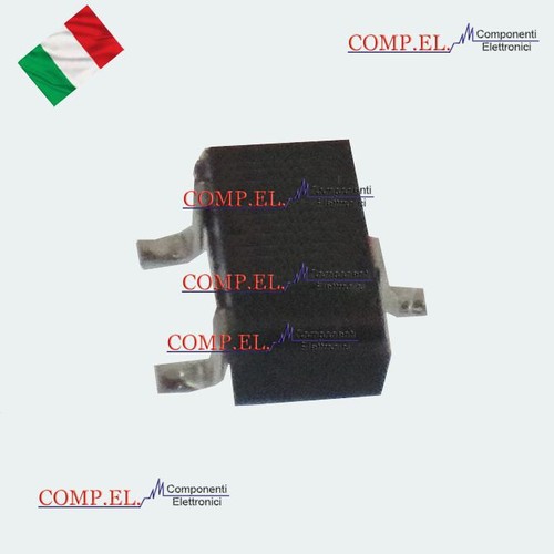 5 Pieces BC847C TRANSISTOR PNP 65V 0.1A 250Mhz SOT23 MARKING 1G 1GW SMD ...