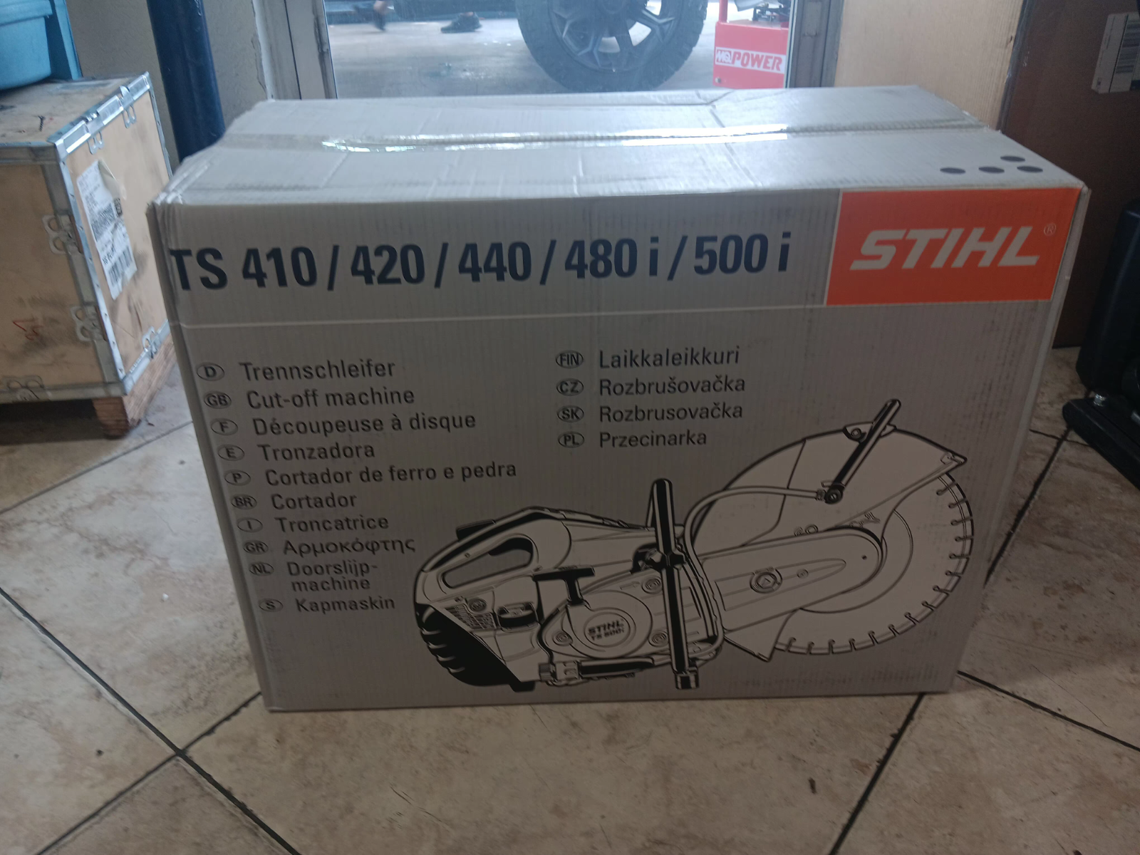 STIHL TS420 14 inch Gas Handheld - Cut-Off - Orange for sale online | eBay