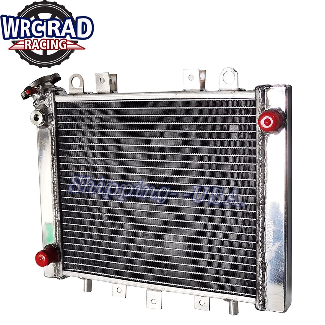 Aluminum ATV Radiator fits Kawasaki 2005-2009 2006 Brute Force 750 650 ...