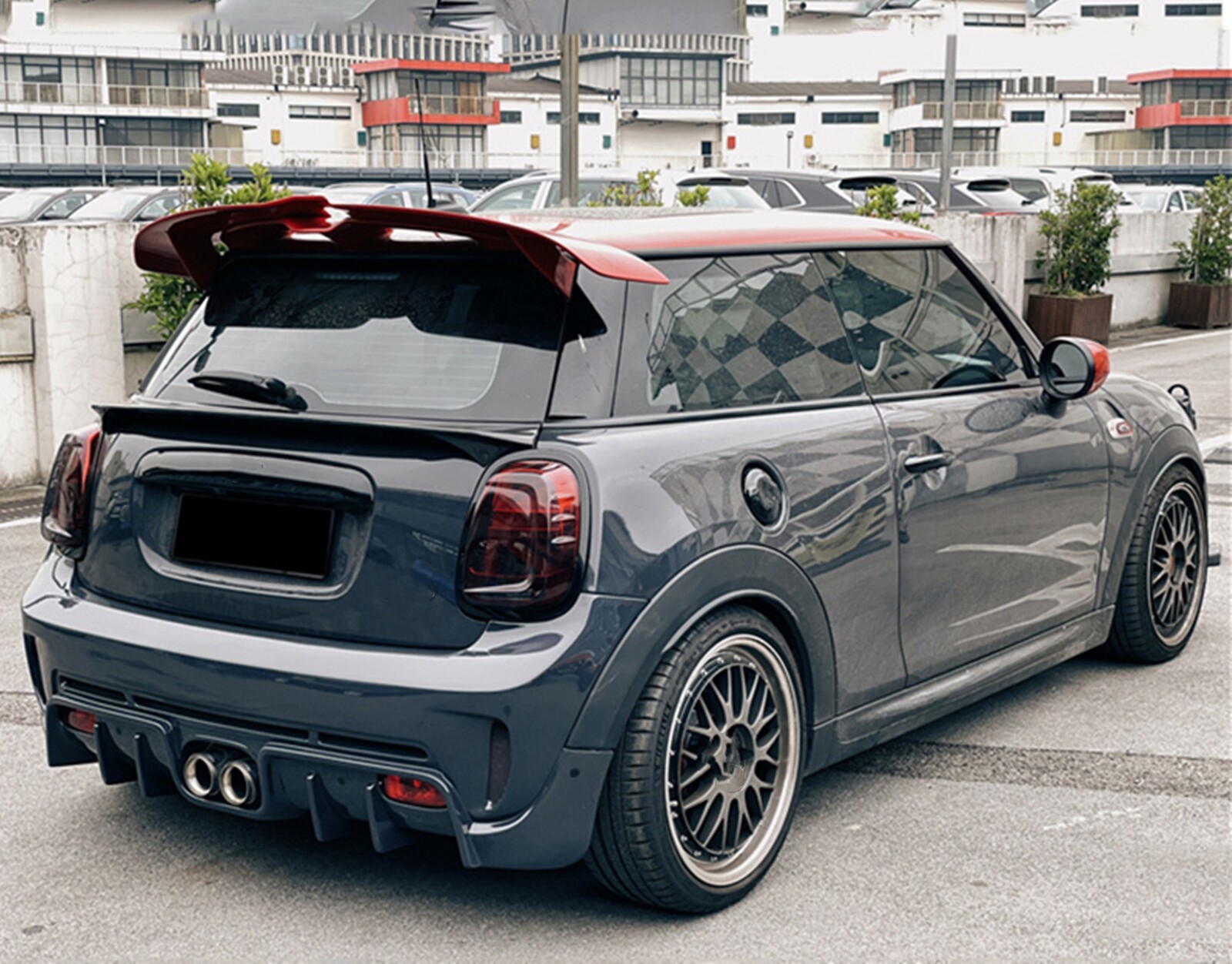 Real Carbon Fiber Rear Trunk Spoiler Wing Lip For 2013-2018 Mini Cooper ...