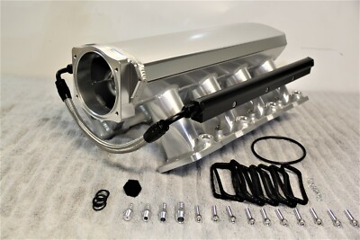 102MM T6061 ALUMINUM FABRICATED LS1 LS2 LS6 INTAKE MANIFOLD 5.3L 6.0 5 ...