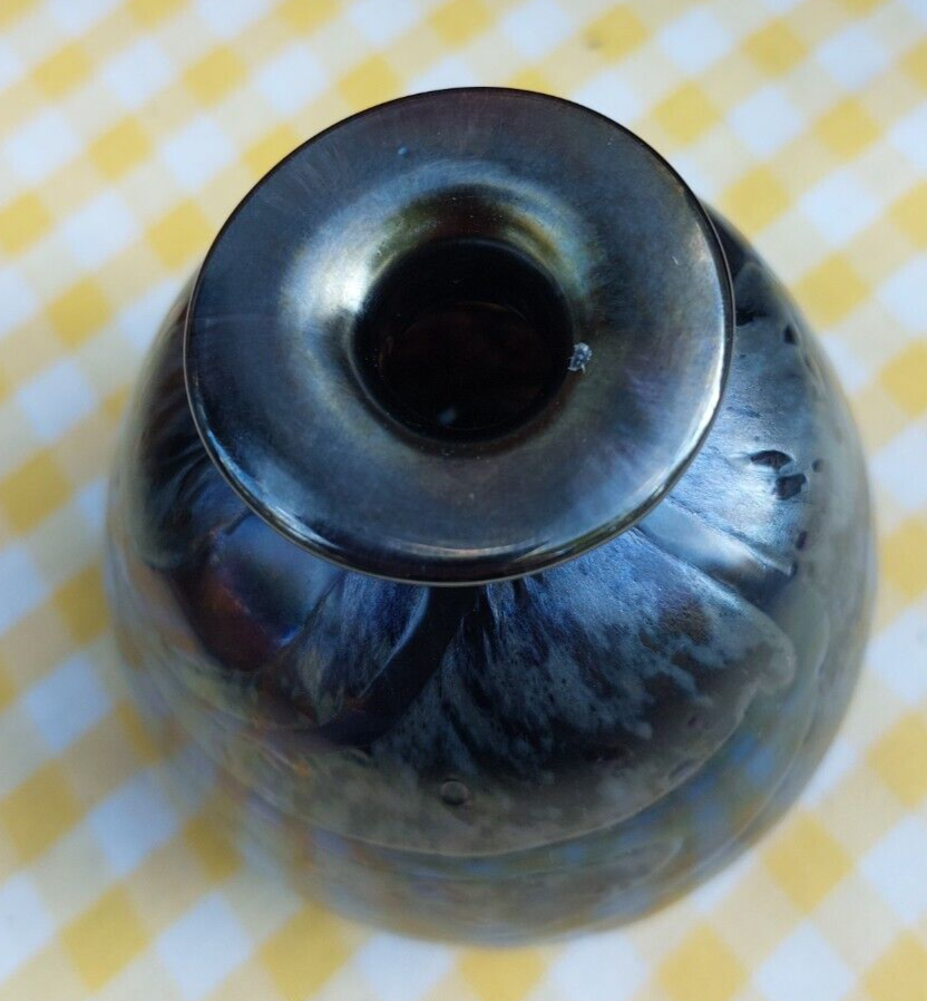 Mtarfa Malte Vase Verre Signé 12,5 cm | eBay