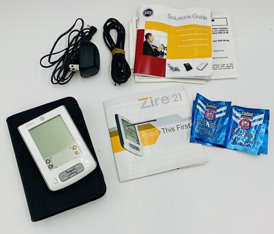 PALM ZIRE 21 POCKET PC PDA ELECTRONIC HANDHELD PERSONAL ORGANIZER W ...