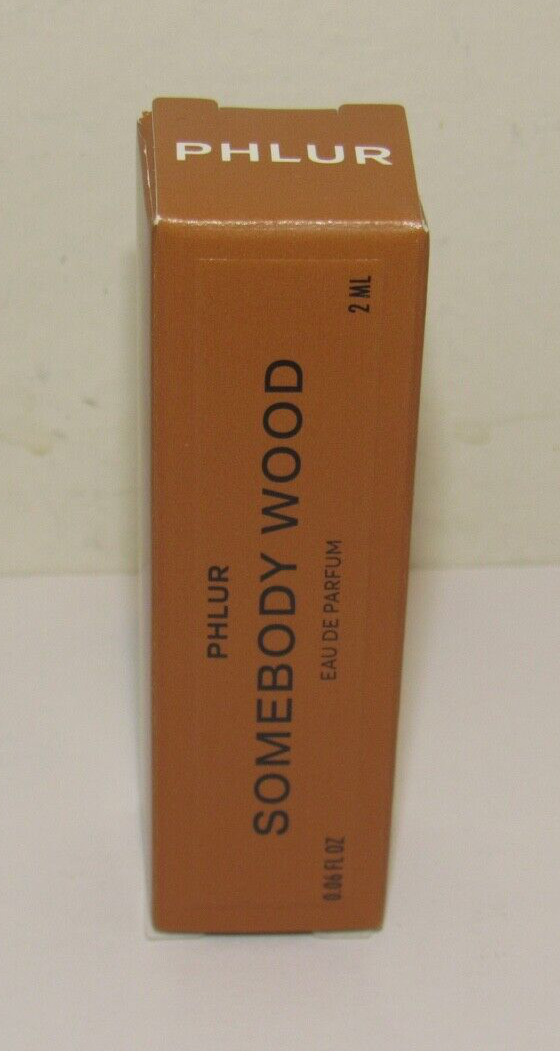 PHLUR Eau De Parfum SOMEBODY WOOD 0.06oz 2mL EDP Sample Perfume Spray ...