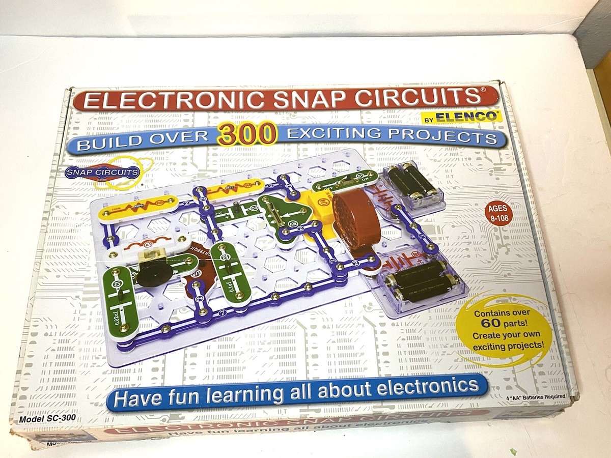 Elenco Snap Circuits 300 Experiments Kit