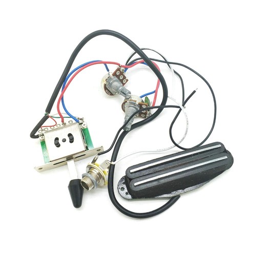 Prewired Guitar Wiring Harness with Dual Hot Rail for SQ Electric ...